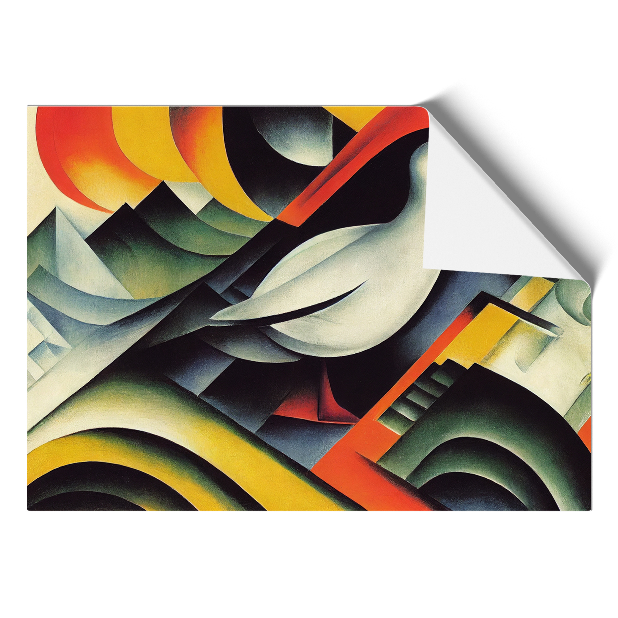 Abstract Seagull Wall Art Print Framed Canvas Picture Poster Decor ...