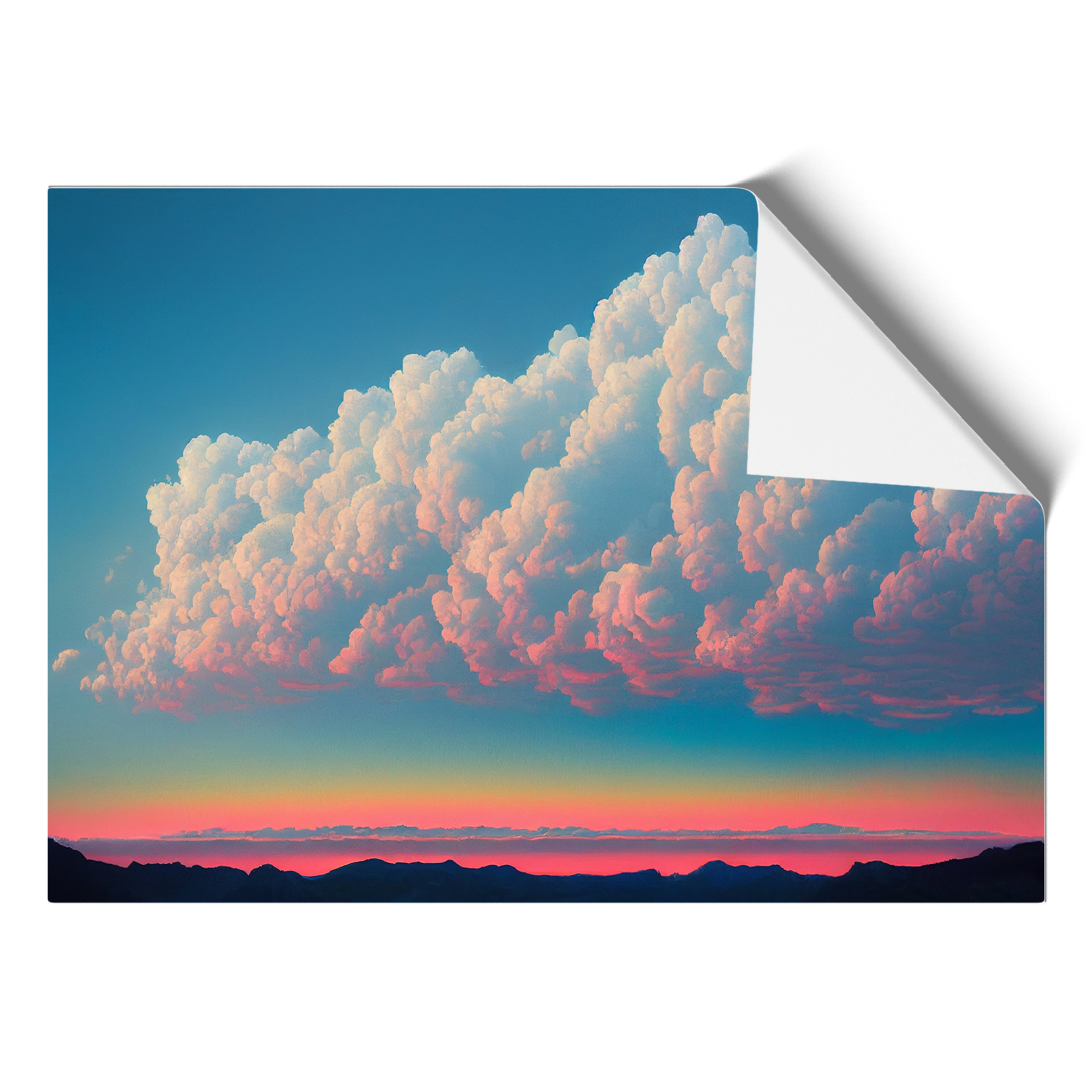 Glorious Clouds Wall Art Print Framed Canvas Picture Poster Decor Living Room | eBay