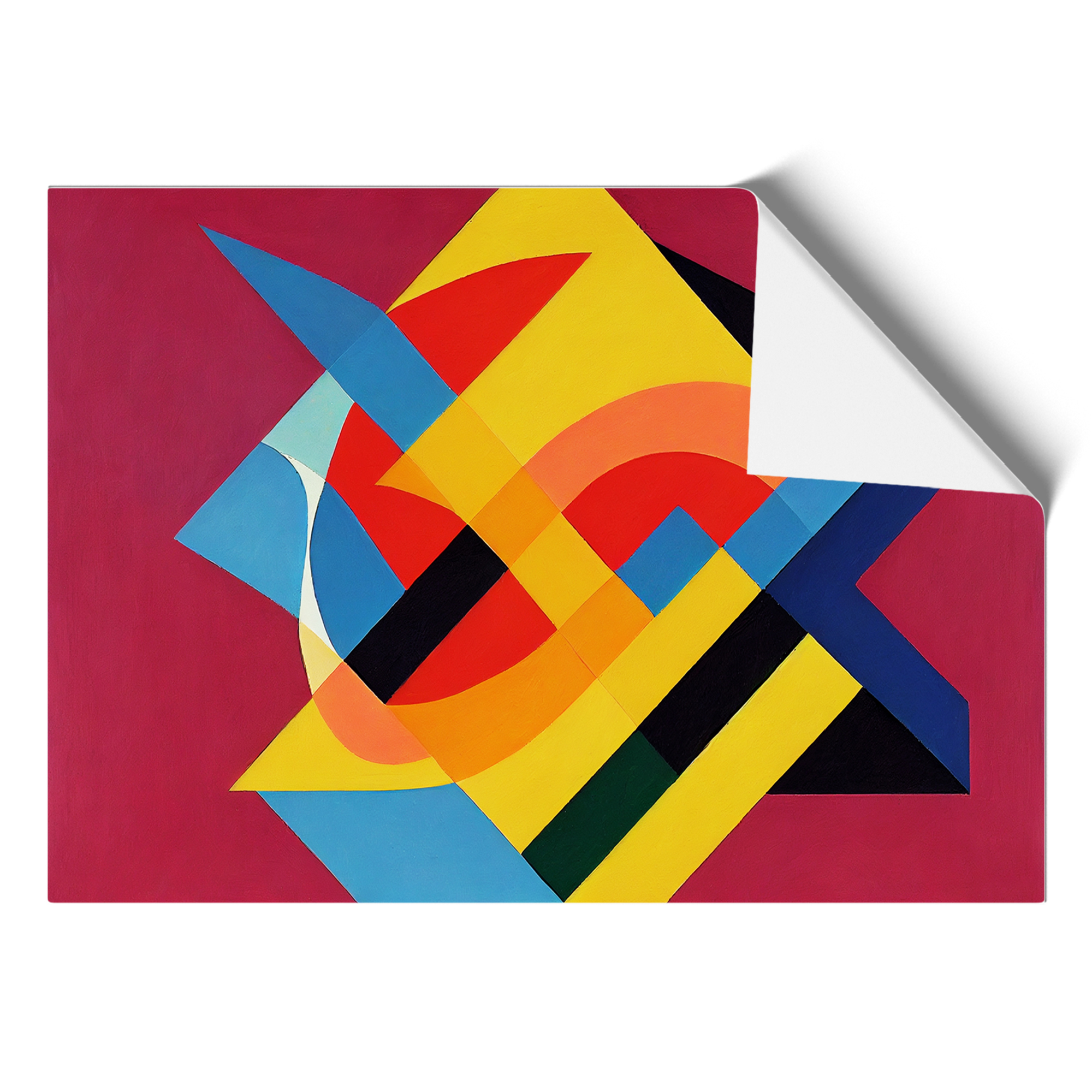 Supreme Abstract Art Framed Canvas Wall Art Print Poster Picture, Home ...