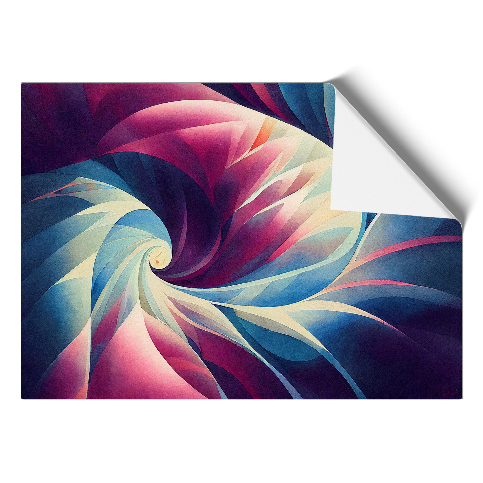 Supreme Abstract Fractals Wall Art Print Framed Canvas Picture Poster ...