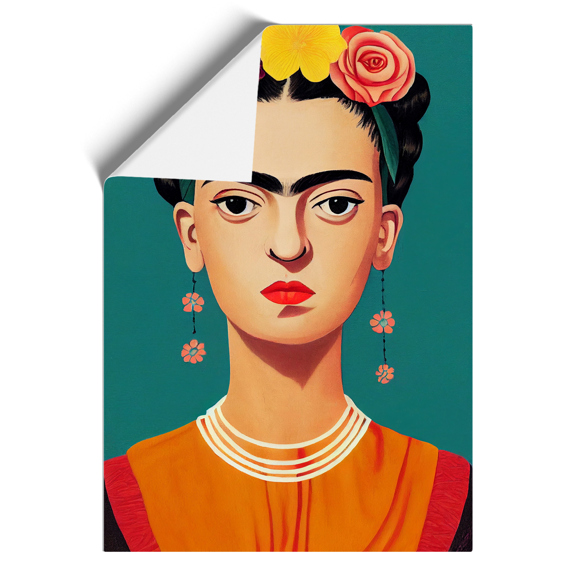 Frida Kahlo Design Wall Art Print Framed Canvas Picture Poster Decor ...