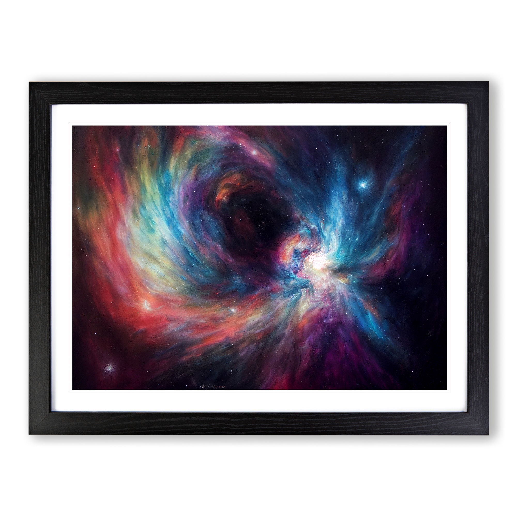 Galaxy Art Vol.3 Framed Canvas Wall Art Print Poster Picture, Home ...