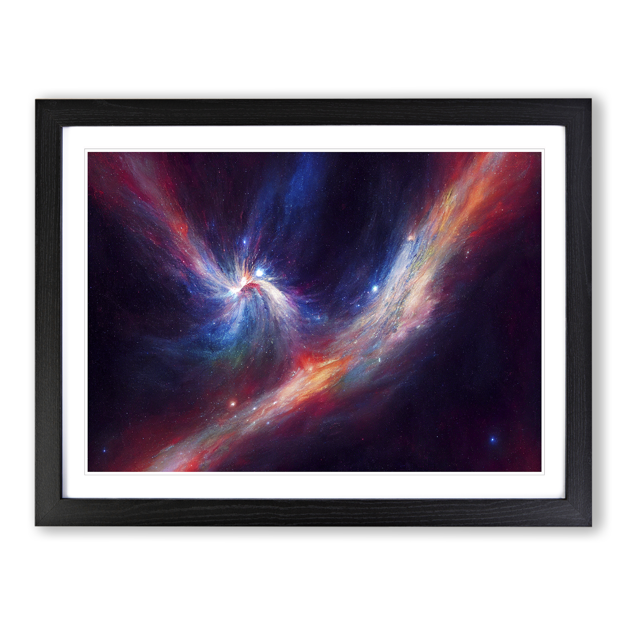 Galaxy Art Vol.5 Framed Canvas Wall Art Print Poster Picture, Home ...