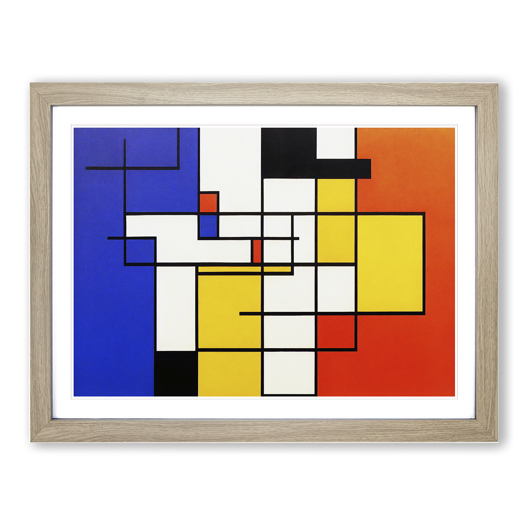 Abstract Cubism Art Vol.1 Framed Canvas Wall Art Print Poster Picture ...