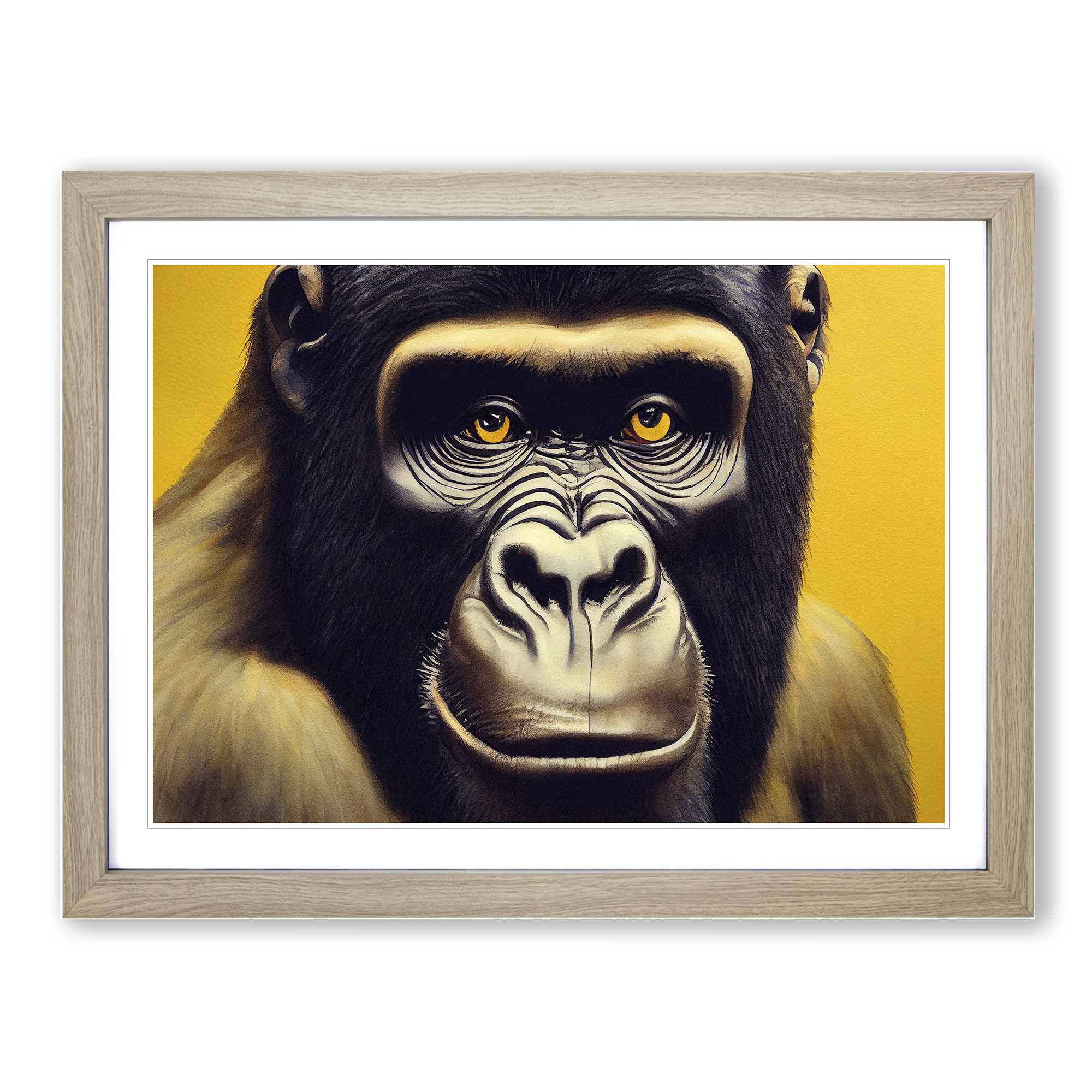 Modern Gorilla Art Vol.4 Wall Art Print Framed Canvas Picture Poster ...