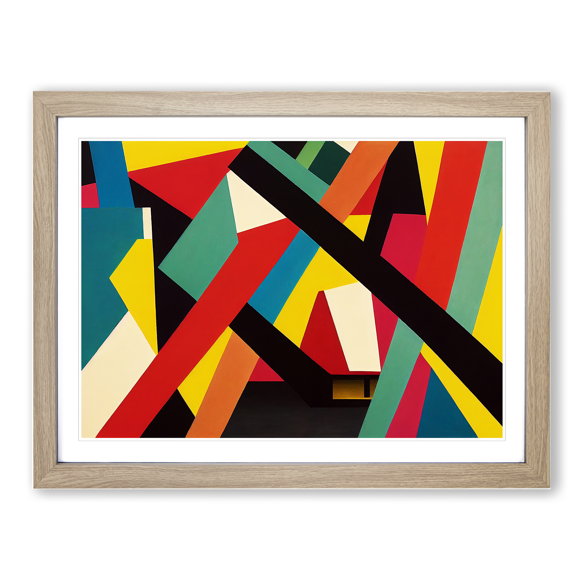 Suprematism Modern Art Vol.7 Abstract Wall Art Print Framed Picture ...