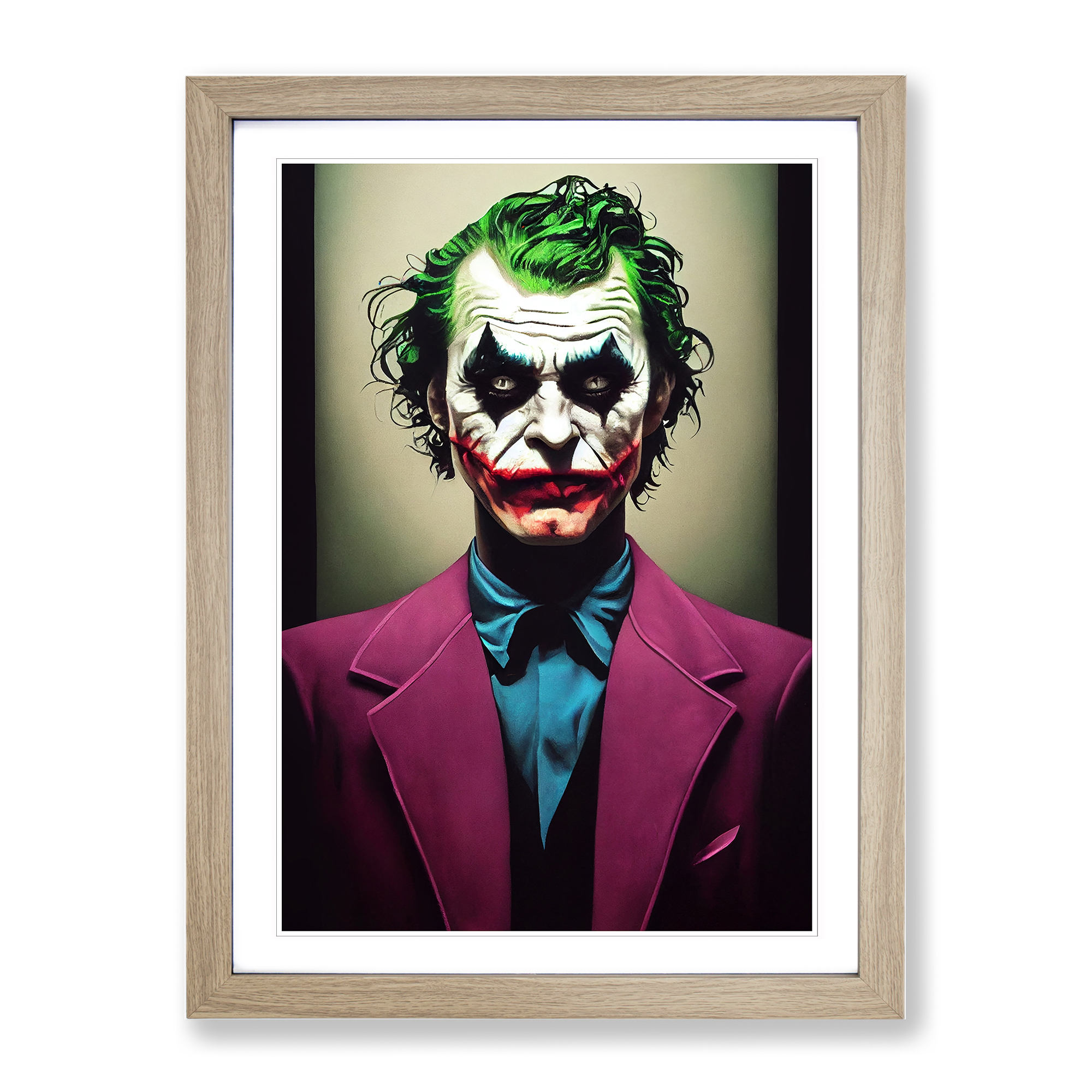 The Joker Vol.1 Framed Canvas Wall Art Print Poster Picture, Home Decor ...