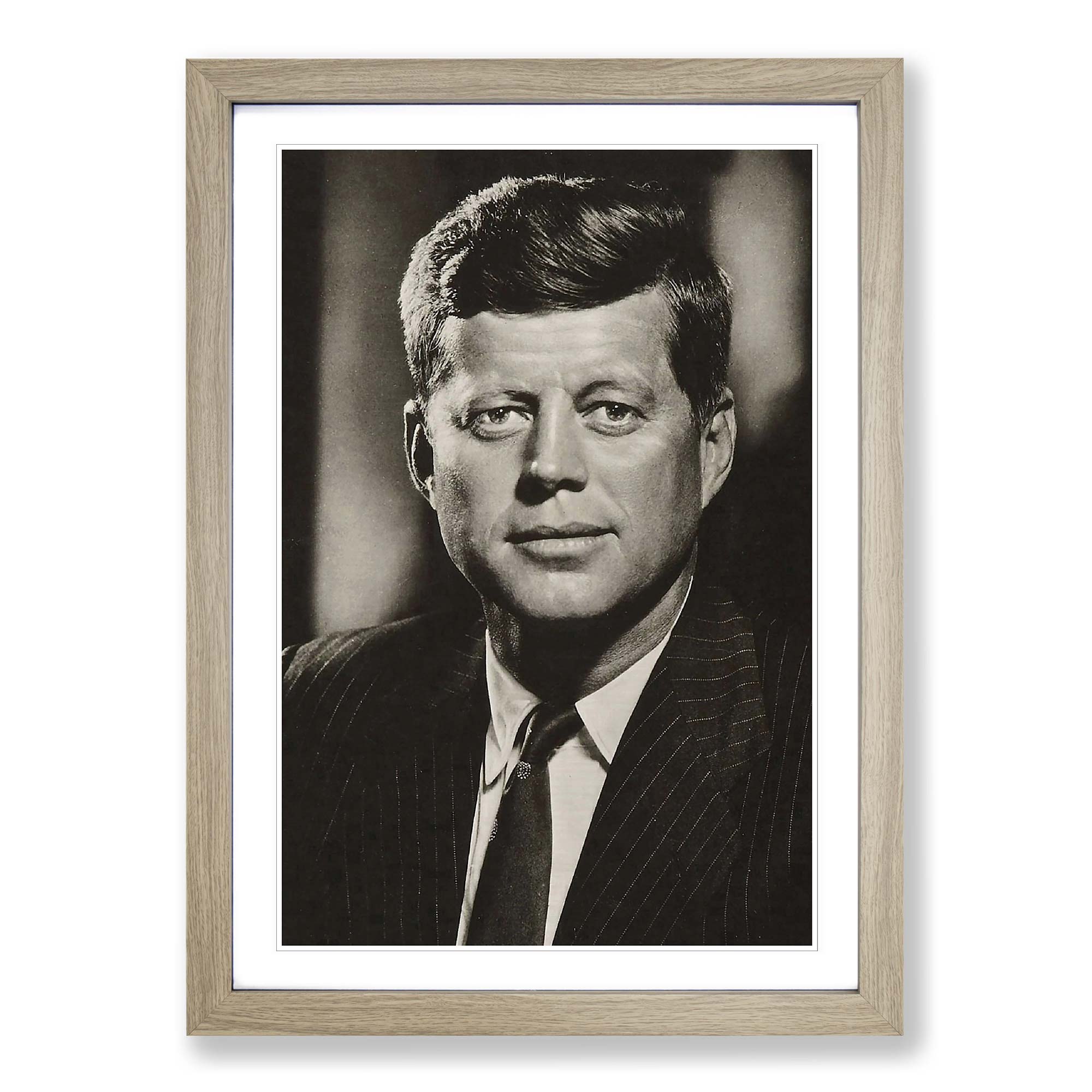 John F Kennedy JFK President Framed Wall Art Print Large Picture ...