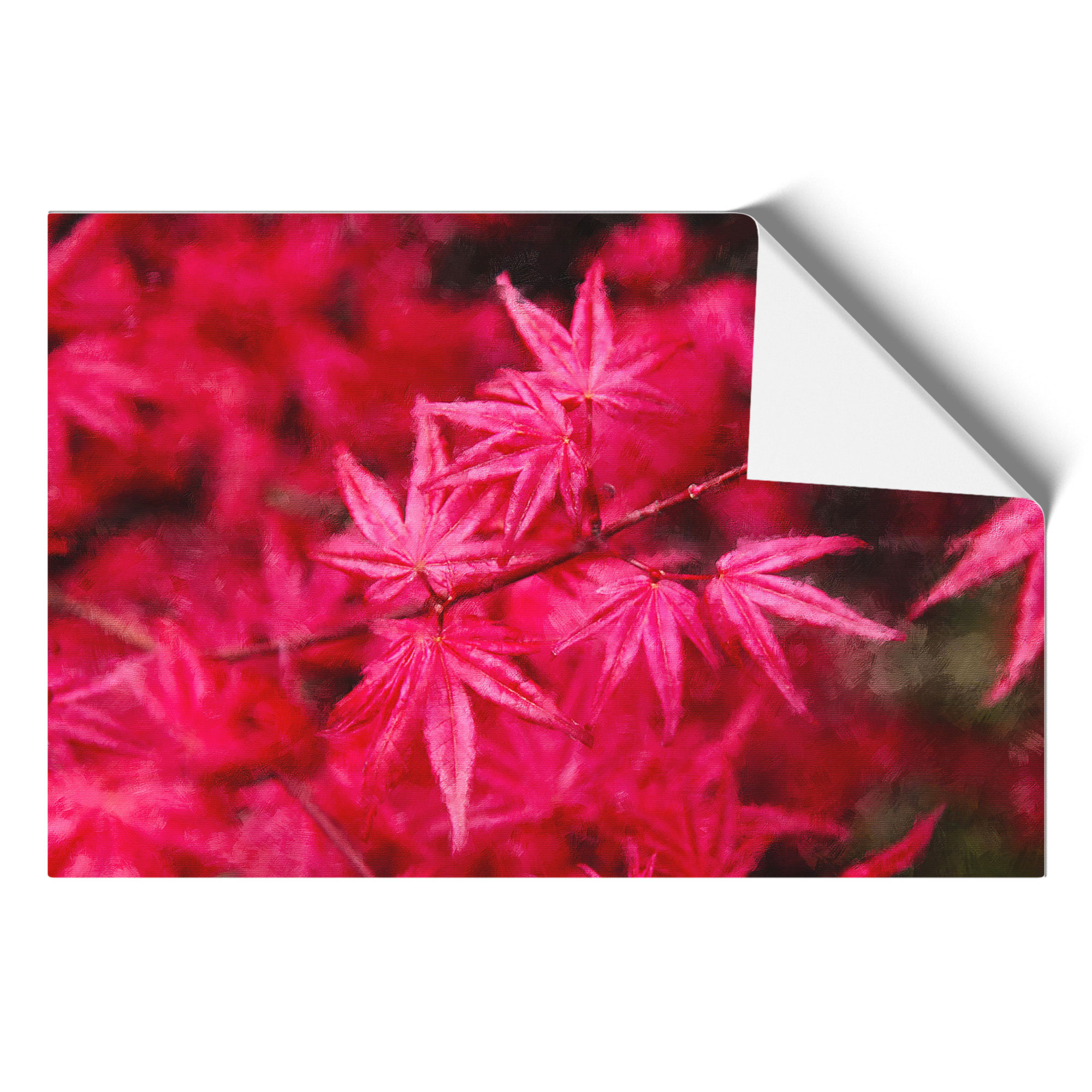 Japanese Maple Tree Wall Art Print Framed Canvas Picture Poster Decor ...