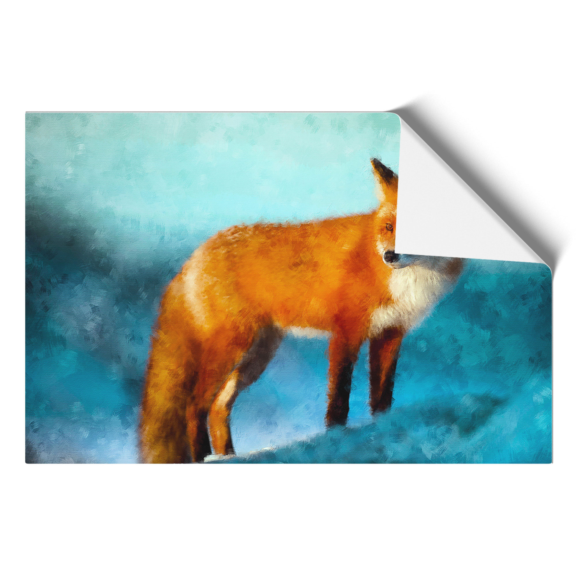 Red Fox Vol.3 Wall Art Print Framed Canvas Picture Poster Decor Living ...