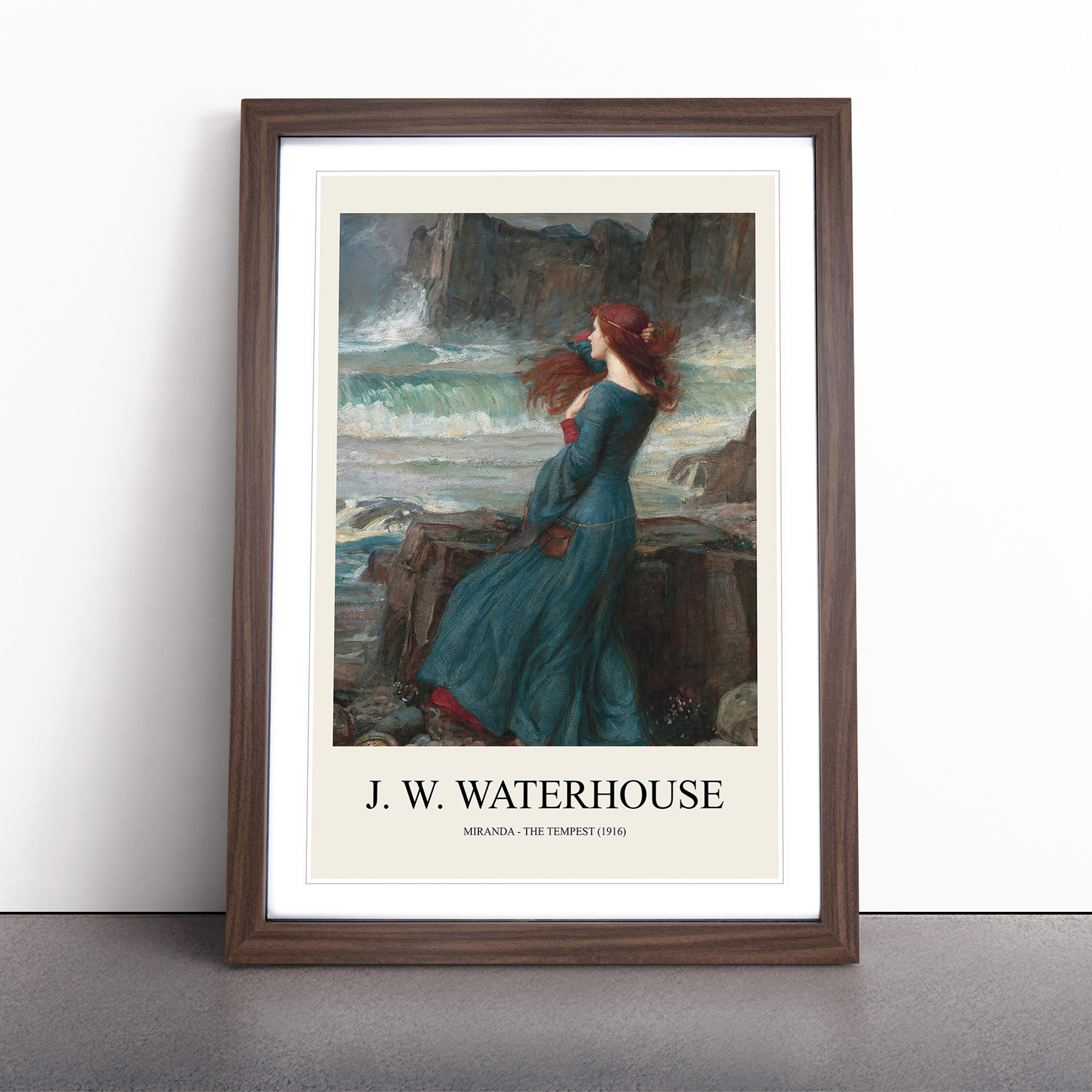 John William Waterhouse Miranda Miranda The Tempest By John William